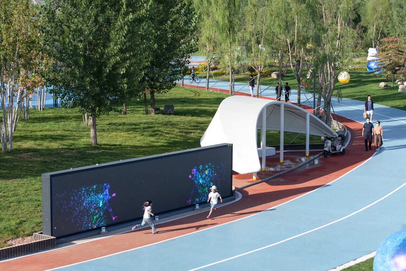 Revitalizing Urban Spaces: Ordos Smart Sports Park - Look My Town